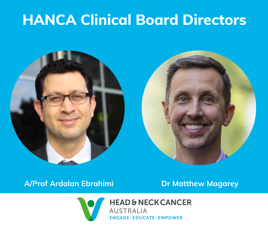 A fond farewell and a warm welcome to the HANCA Board | Head and Neck Cancer Australia